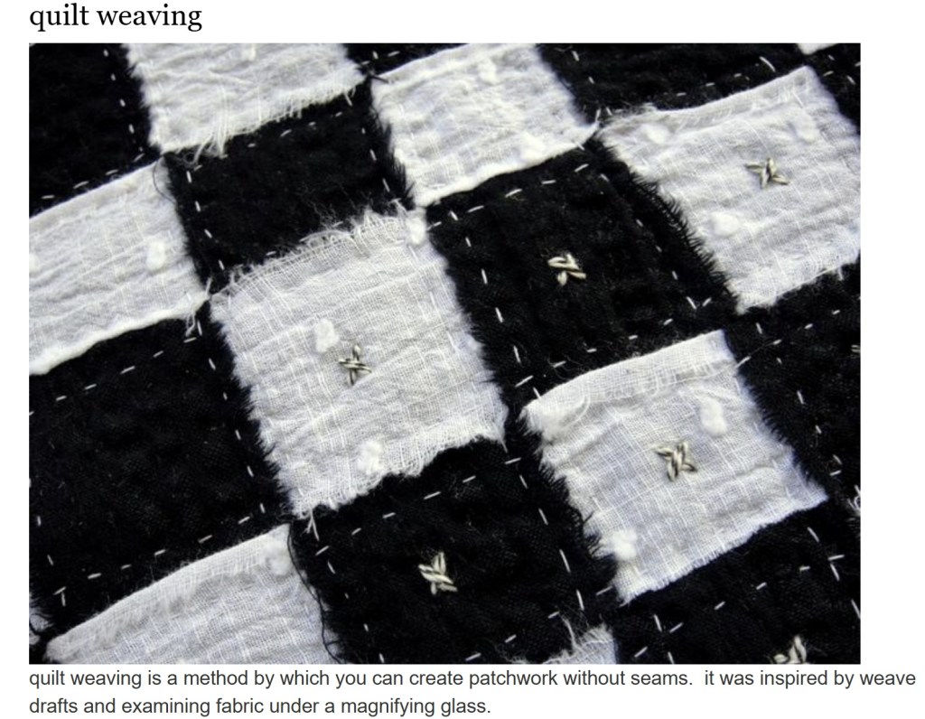 Quilt Weaving | jude hill spirit cloth
